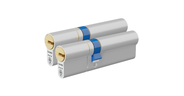 CAVEO TS007 3* Double Euro Dimple Cylinder Keyed Alike 100mm 40Ext 60 ...