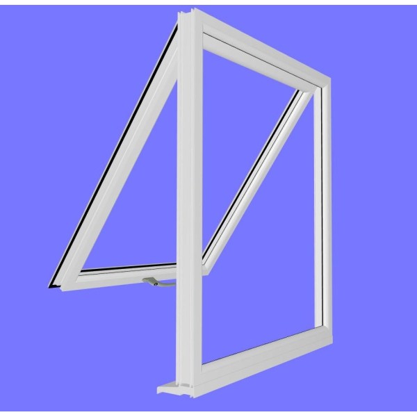 uPVC Full Bottom Opening Window Frame Unglazed